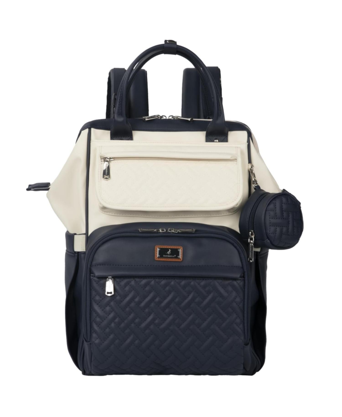 Click here for BabbleRoo Premium Faux Leather Diaper Bag Backpack... prices