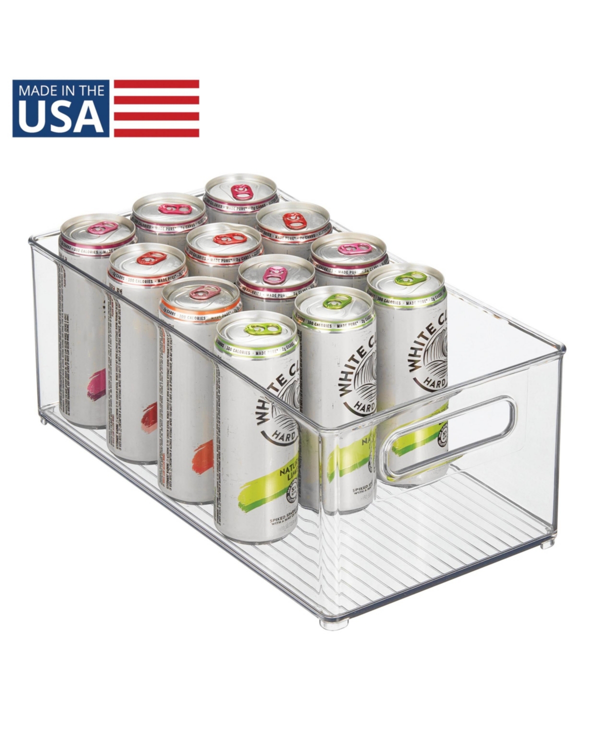 Click here for iDesign Plastic Stackable Fridge Bin with Handles... prices