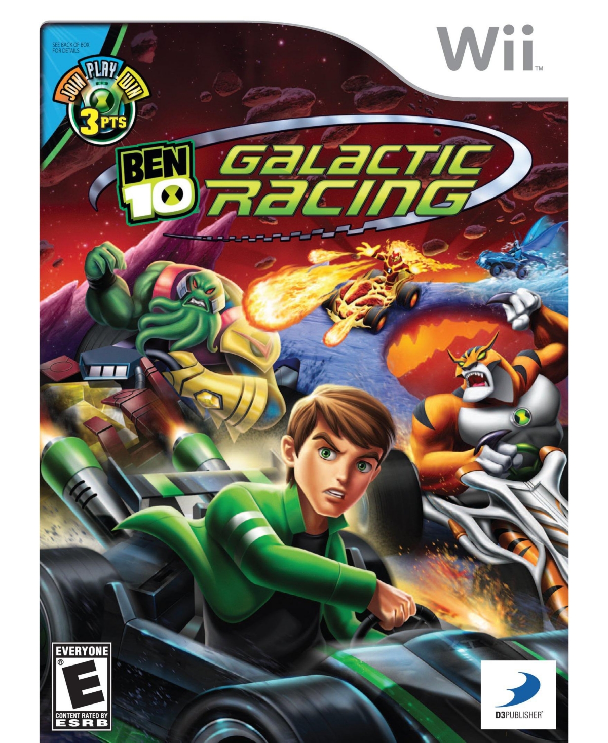 Click here for D3 Publisher Ben 10 Galactic Racing - Nintendo Wii prices