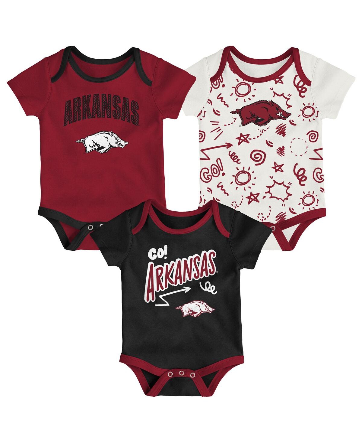 Click here for Outerstuff Baby Boys and Girls 3-Pack Arkansas Raz... prices
