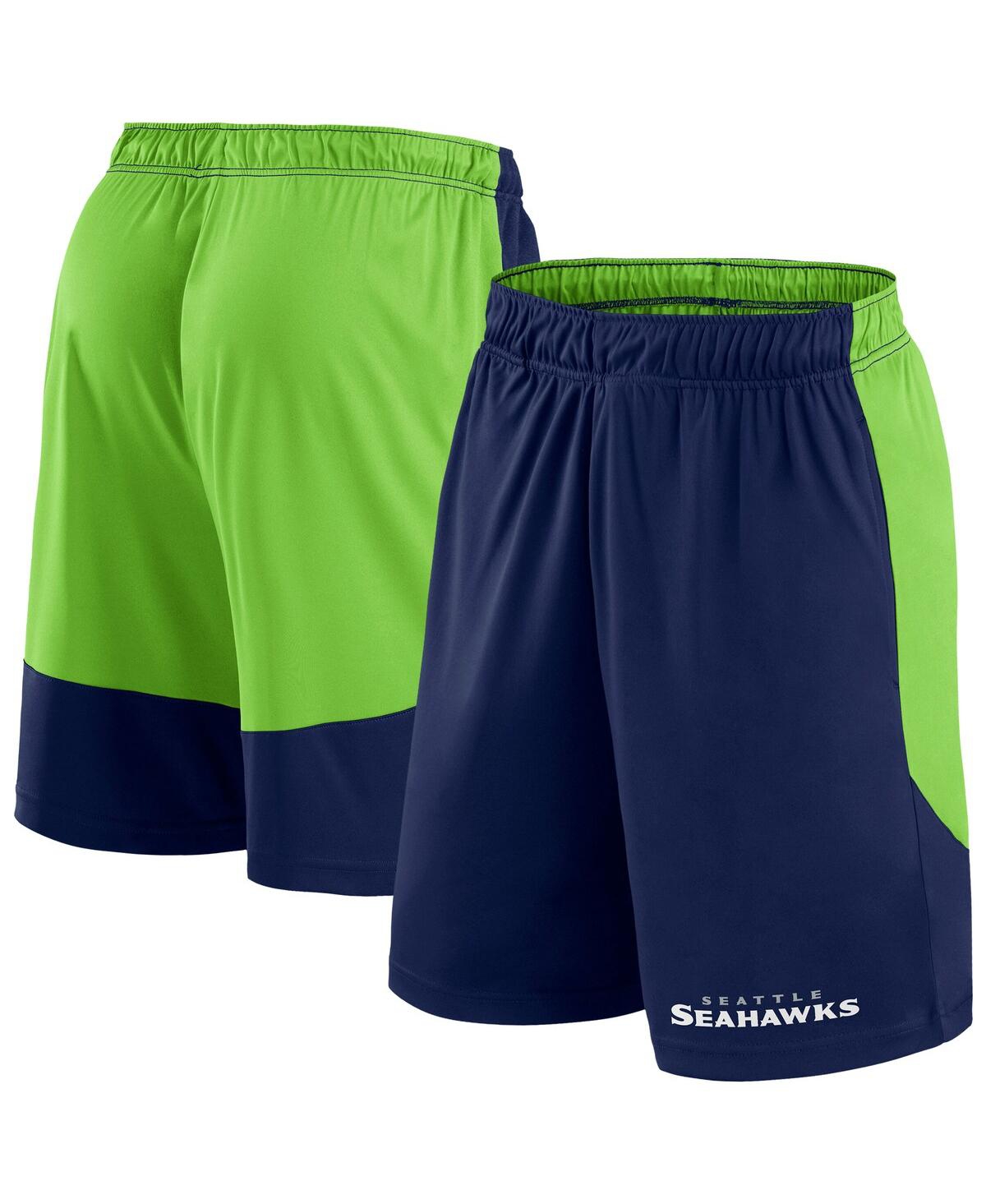 Click here for Fanatics Mens College Navy/Neon Green Seattle Seah... prices