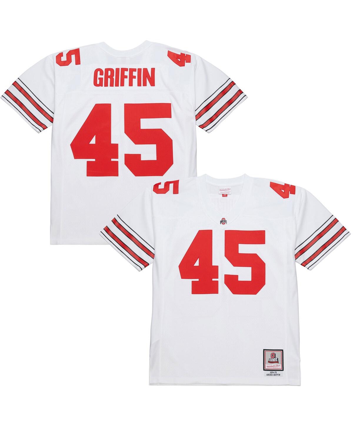 Click here for Mitchell & Ness Mens Archie Griffin White Ohio Sta... prices