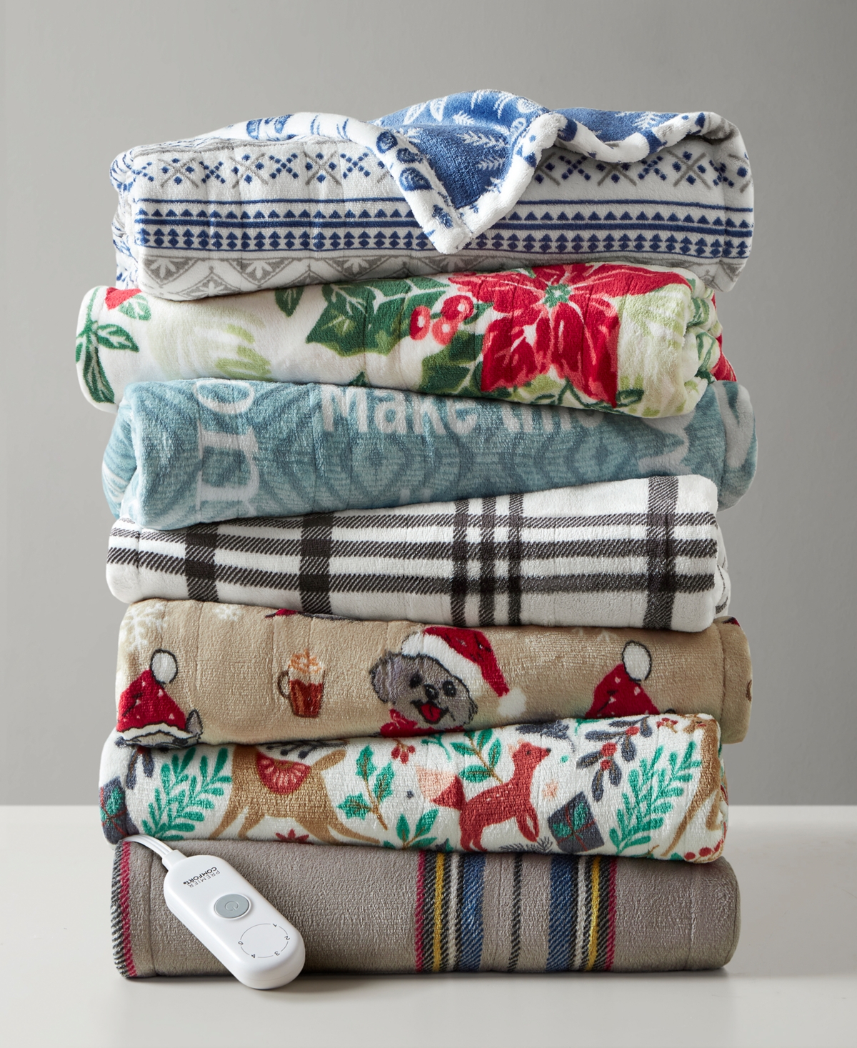 Click here for Premier Comfort Heated Cozy Plush Reversible Throw... prices