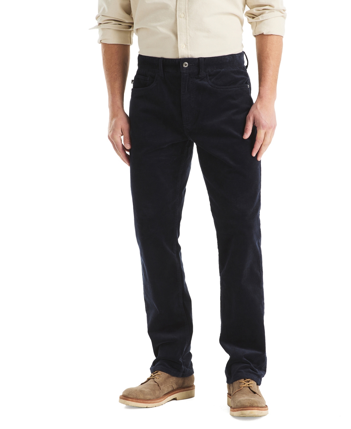Click here for Nautica Mens Straight Fit Corduroy Pants - Navy Se... prices