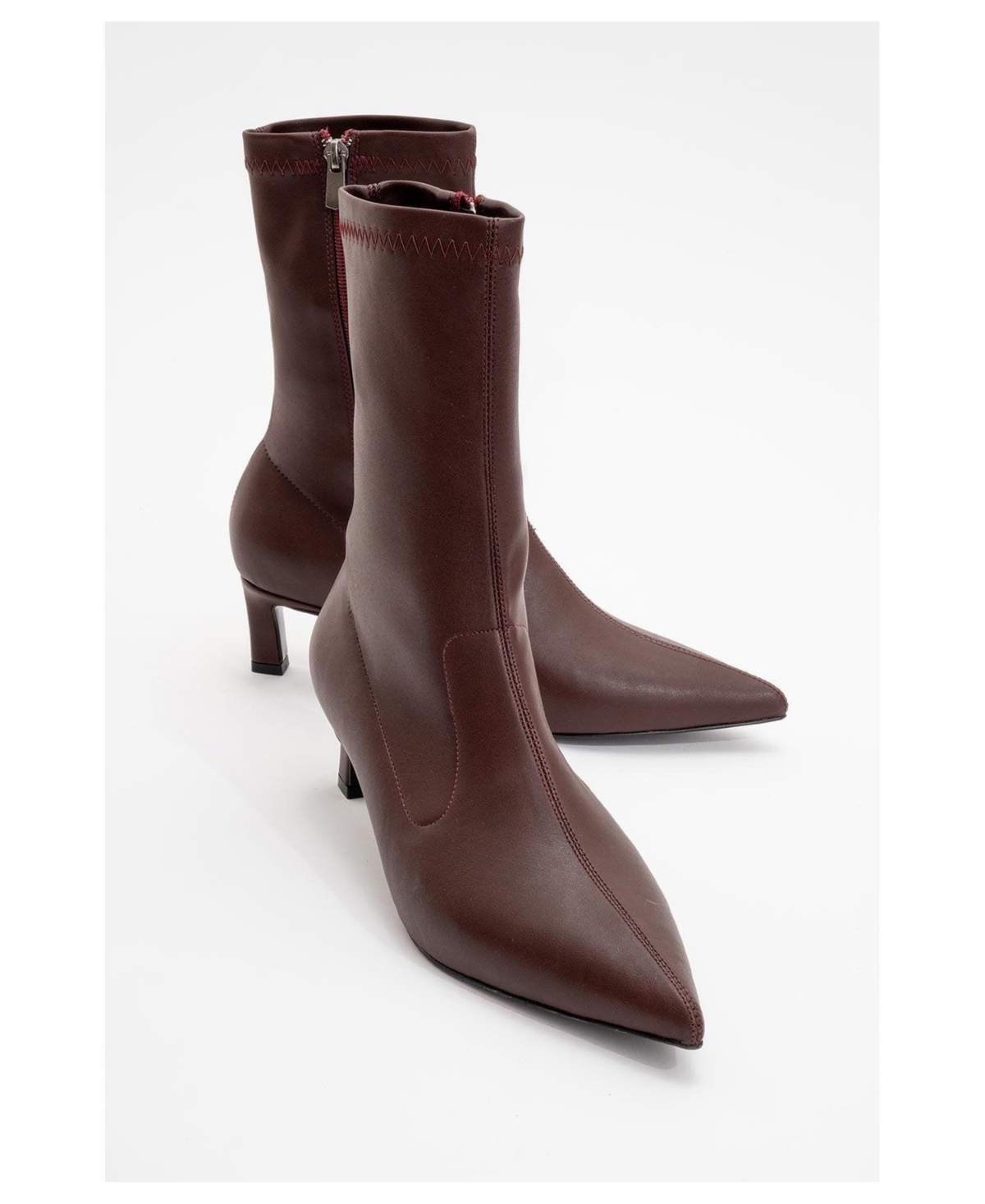 Click here for Prologue Shoes Lewin Pointed Toe Stiletto Boot - B... prices