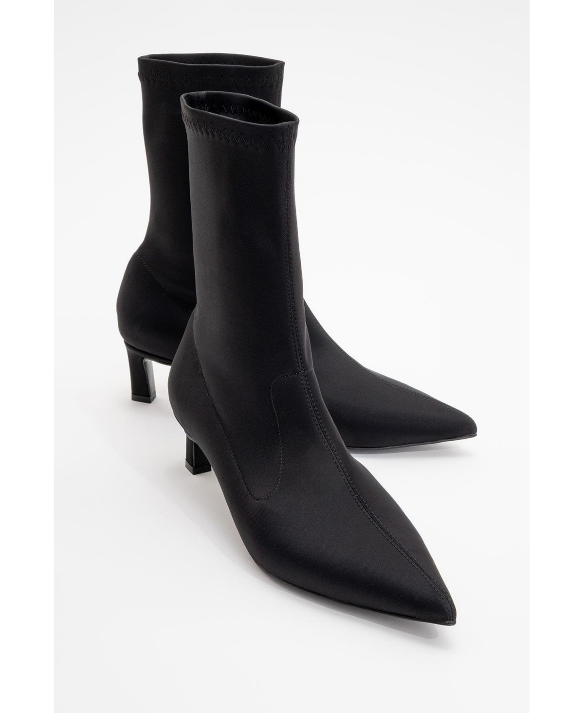 Click here for Prologue Shoes Lewin Pointed Toe Stiletto Boot - B... prices
