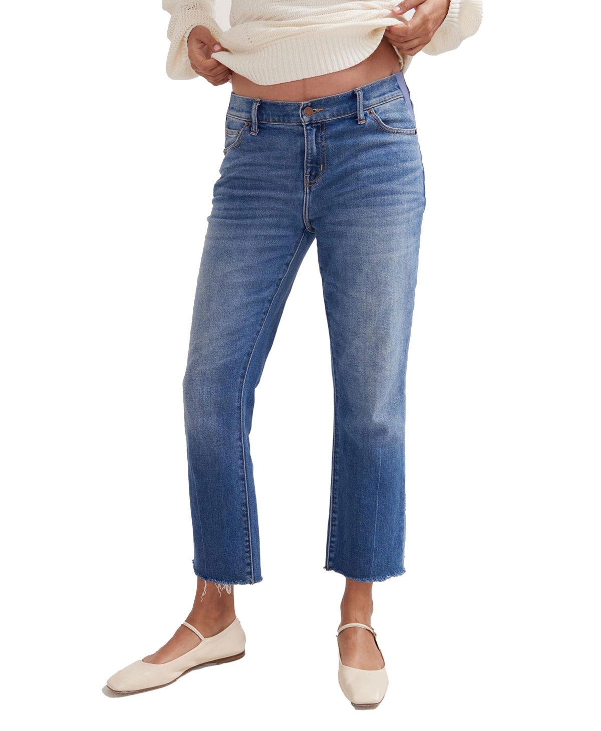 Click here for Hatch Collection Maternity The Under the Bump Crop... prices