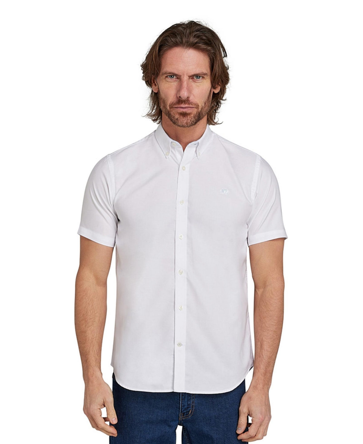 Click here for Raging Bull Short Sleeve Lightweight Oxford Shirt... prices