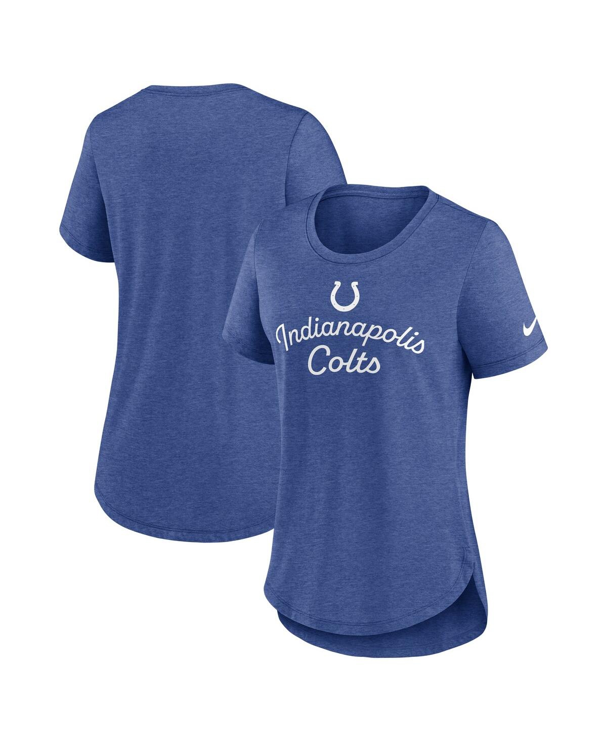 Click here for Nike Womens Royal Indianapolis Colts Script Tri-Bl... prices