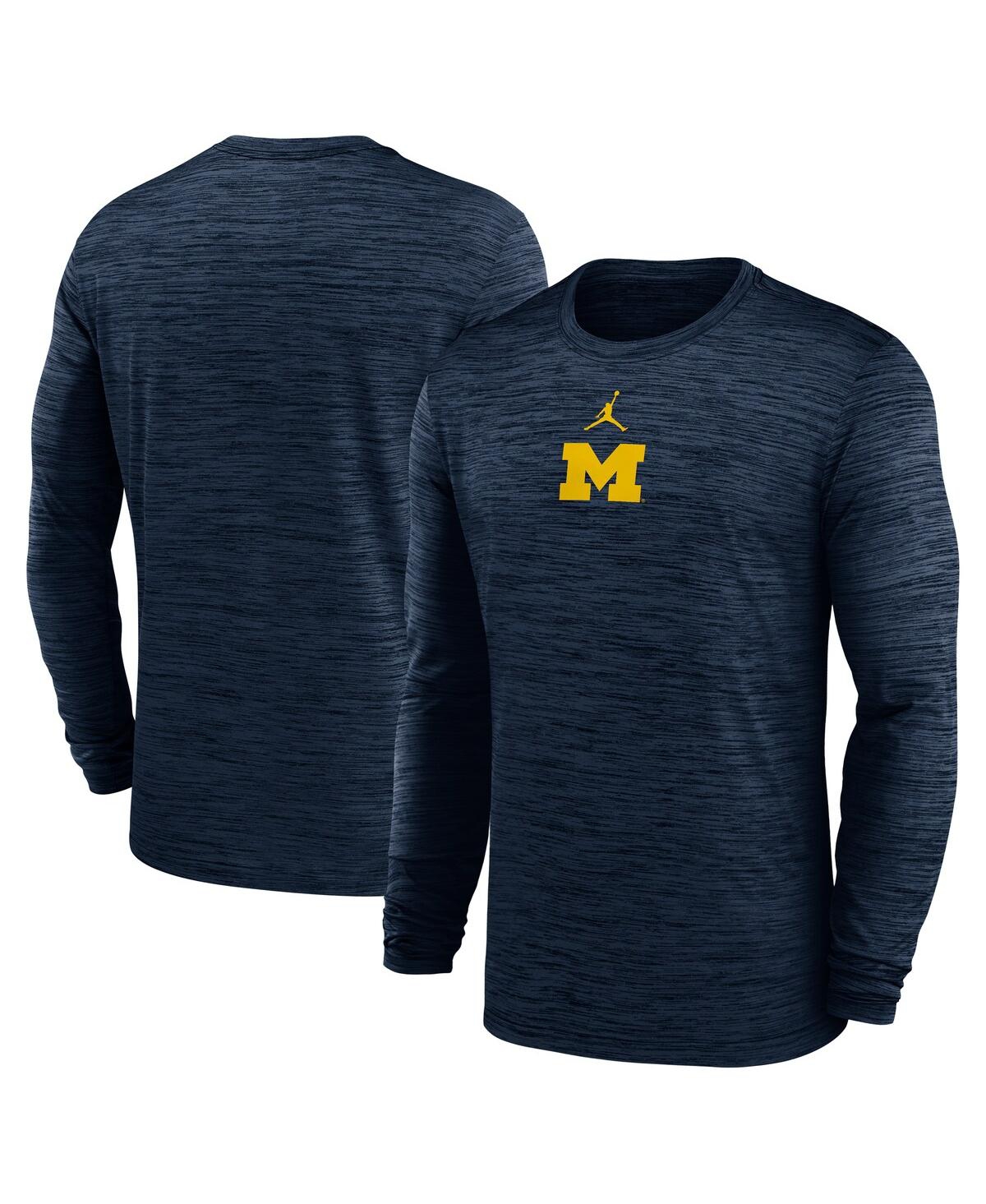 Click here for Jordan Mens Navy Michigan Wolverines 2025 Sideline... prices