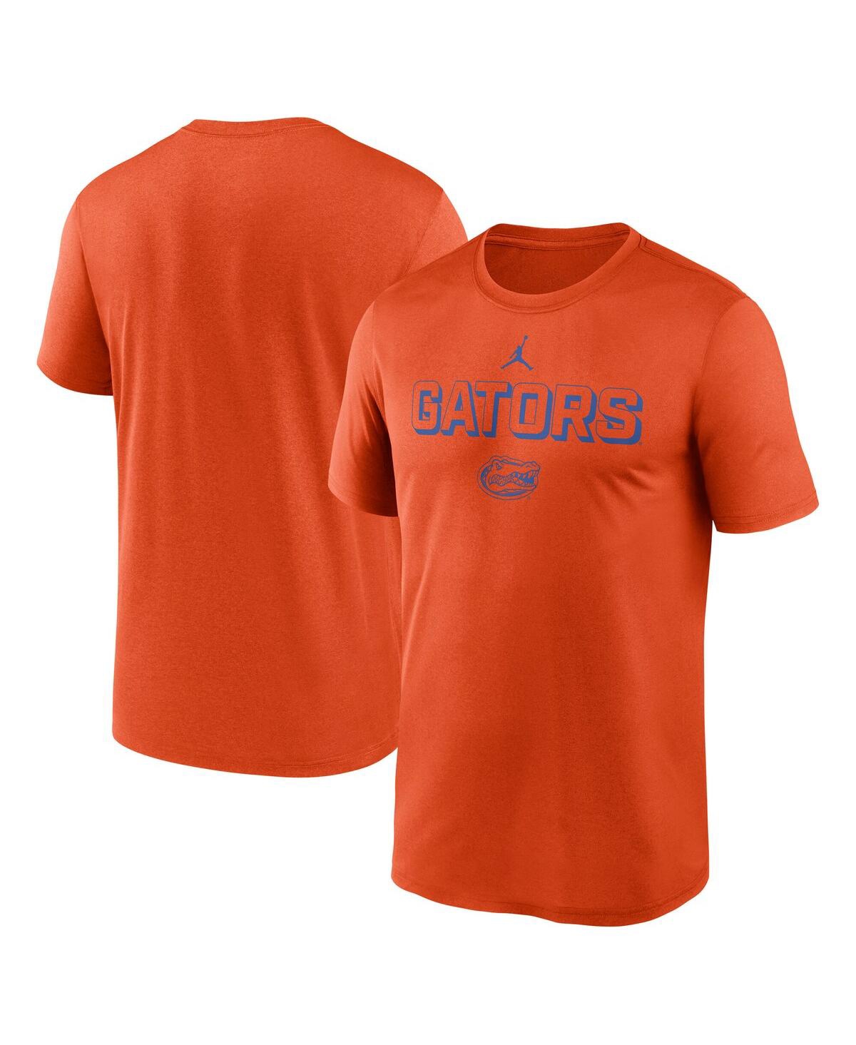 Click here for Jordan Mens Orange Florida Gators 2025 Sideline Le... prices