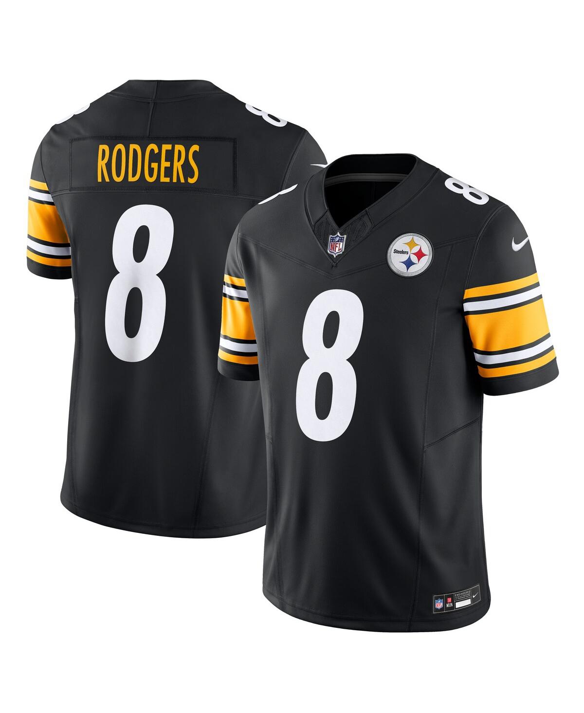 Click here for Nike Mens Aaron Rodgers Black Pittsburgh Steelers... prices