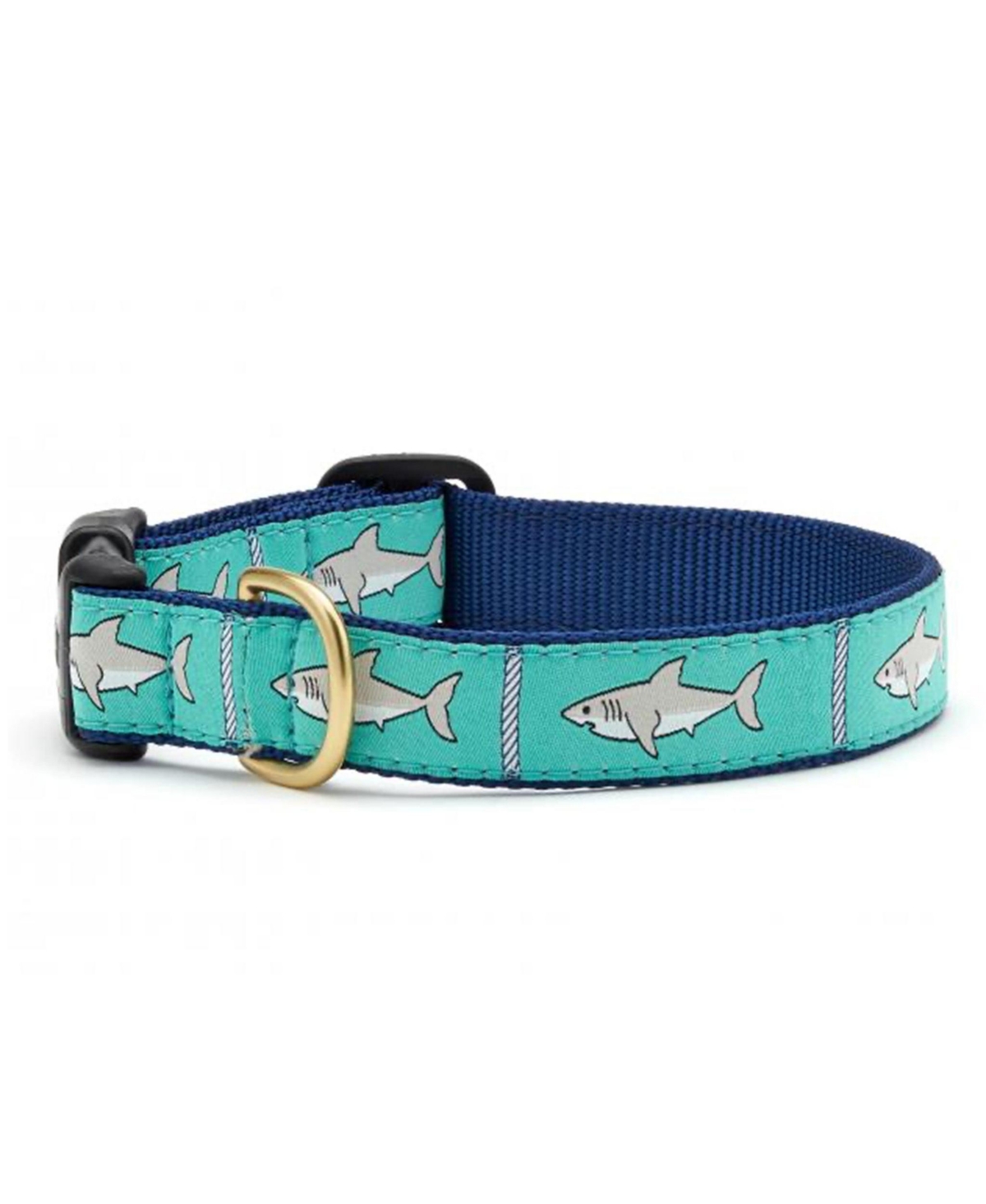 Click here for Up Country Shark Dog Collar - Blue prices