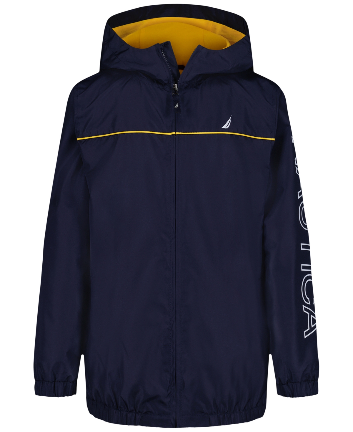 Click here for Nautica Big Boys Anchor Zip Front Hooded Jacket -... prices