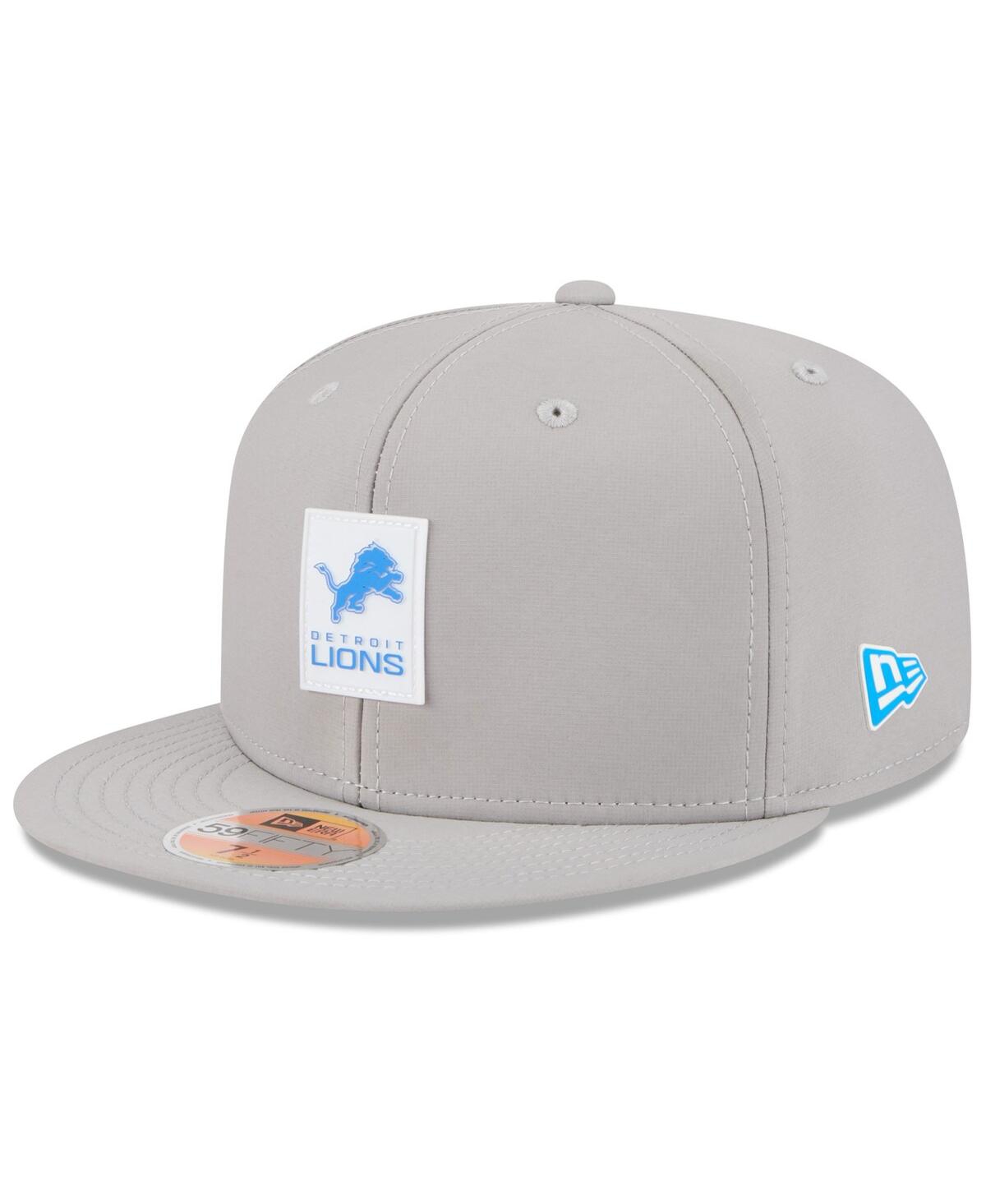 Click here for New Era Mens Gray Detroit Lions 2025 Sideline 59FI... prices