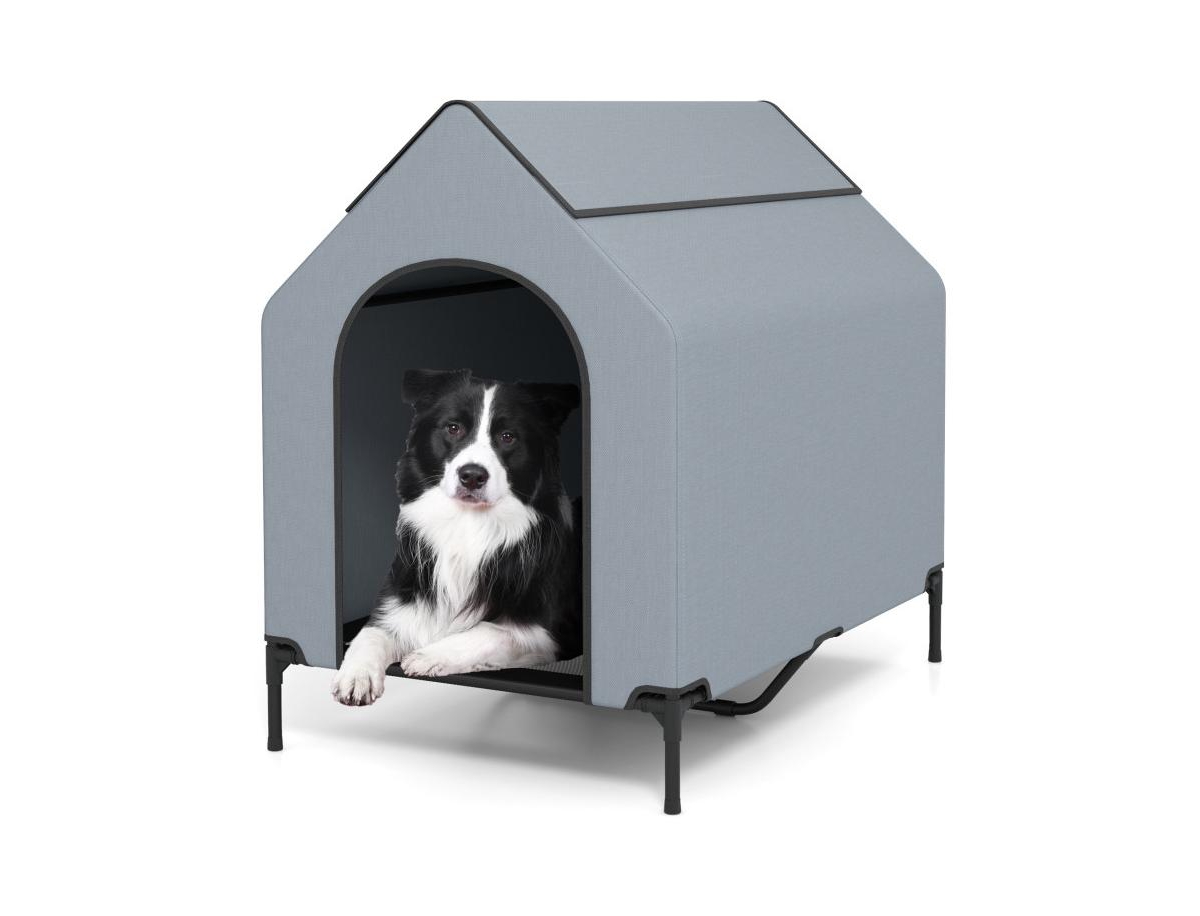 Click here for Akiudex Outdoor Elevated Pet House with Ventilated... prices