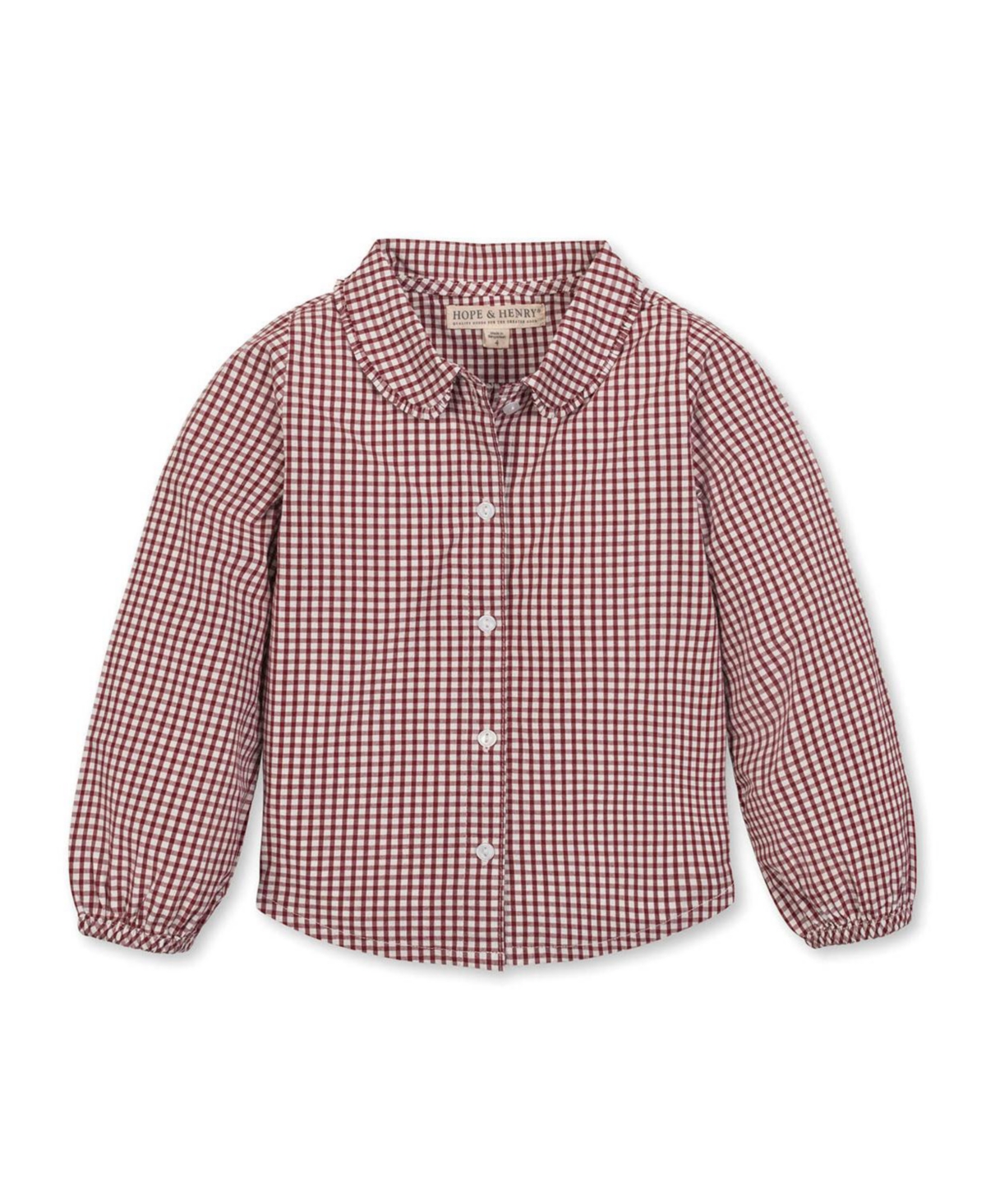 Click here for Hope & Henry Little and Big Girls Organic Button D... prices