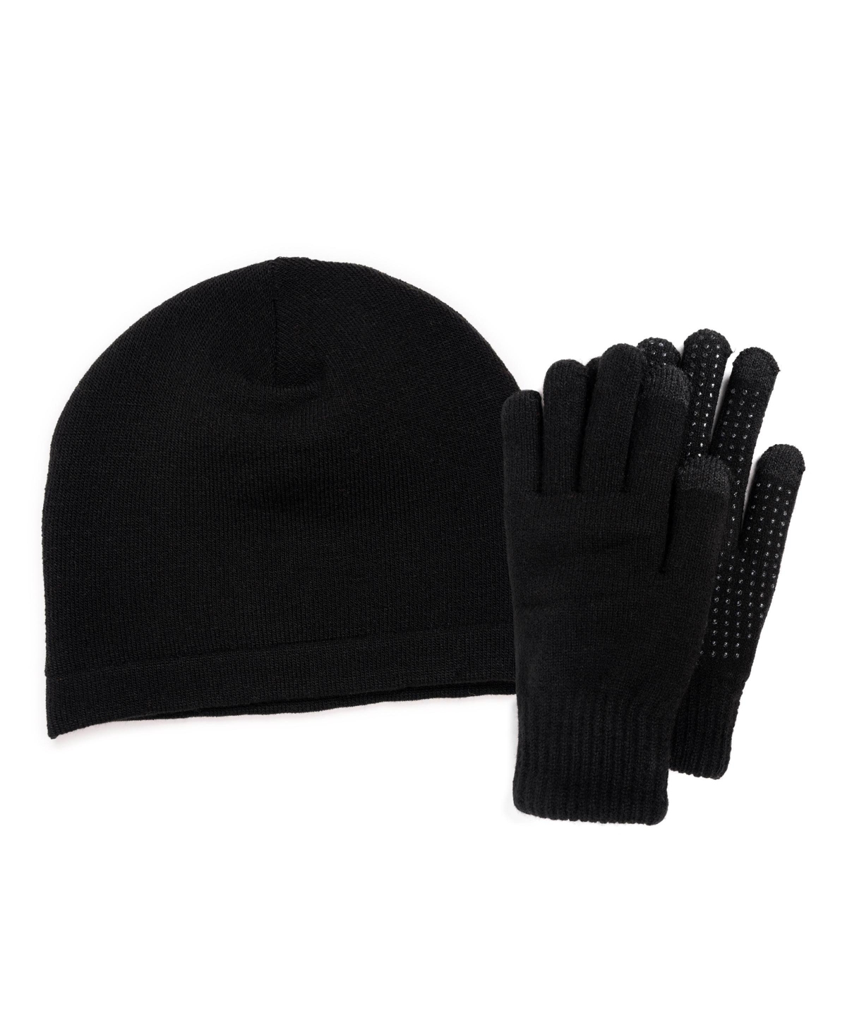 Click here for Quietwear Men Heat Retainer Beanie/Glove - Black prices