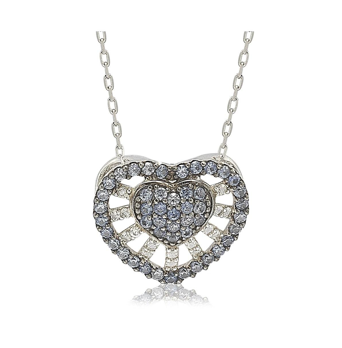 Click here for Suzy Levian New York Sterling Silver Sapphire & Cr... prices