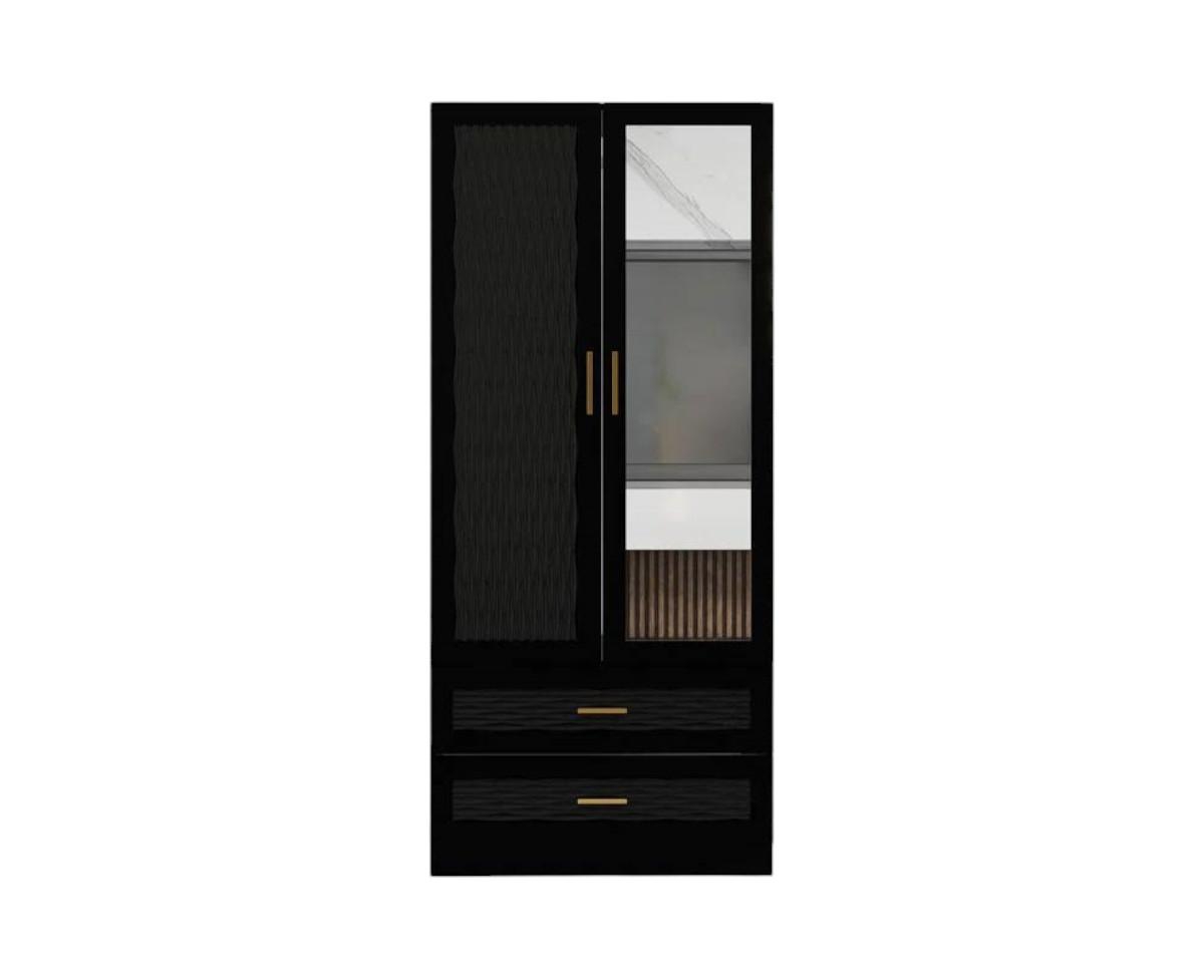 Click here for Freestanding Wardrobe Cabinet with Mirror  Clothes... prices