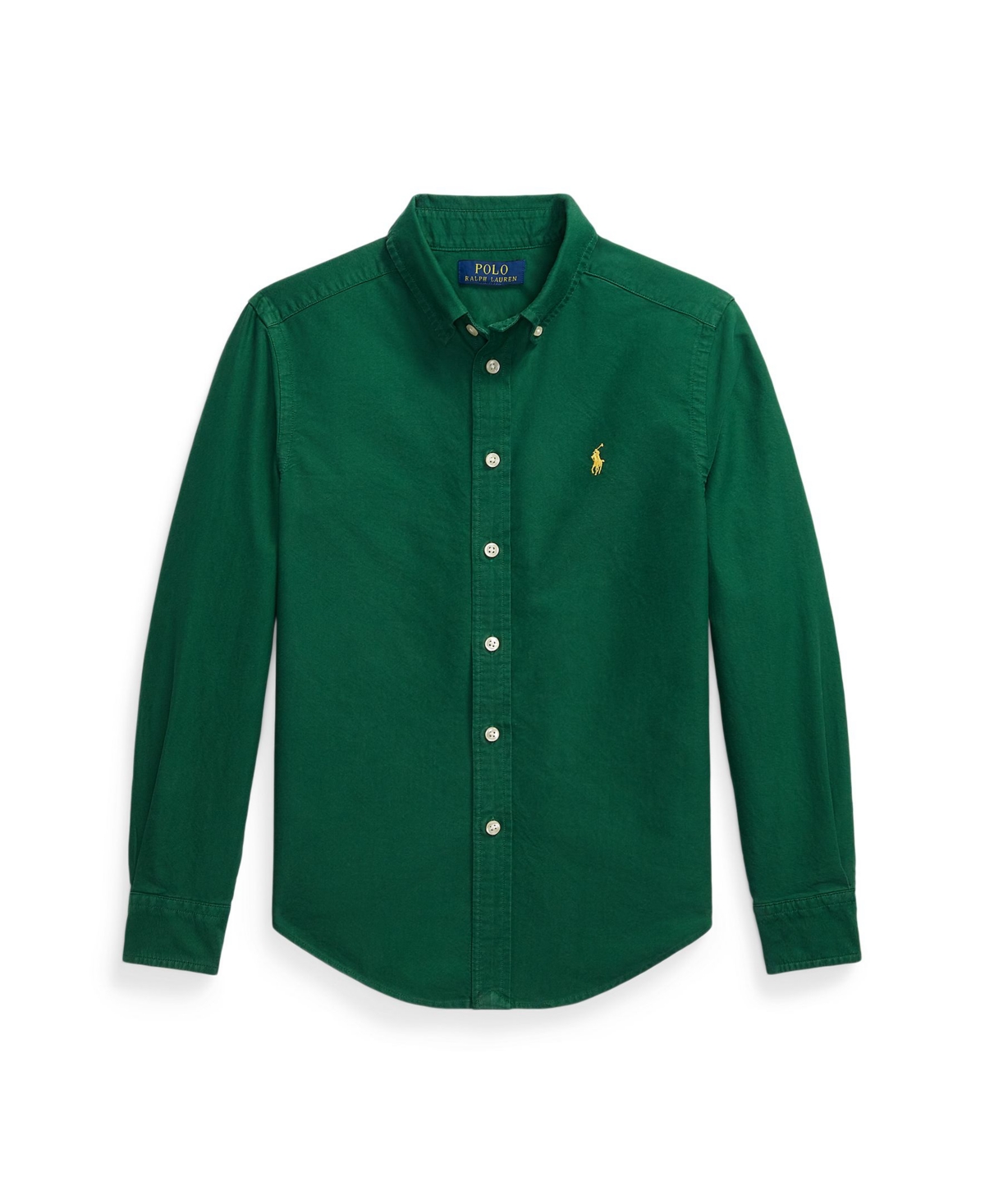 Click here for Polo Ralph Lauren Big Boys Garment-Dyed Cotton Oxf... prices