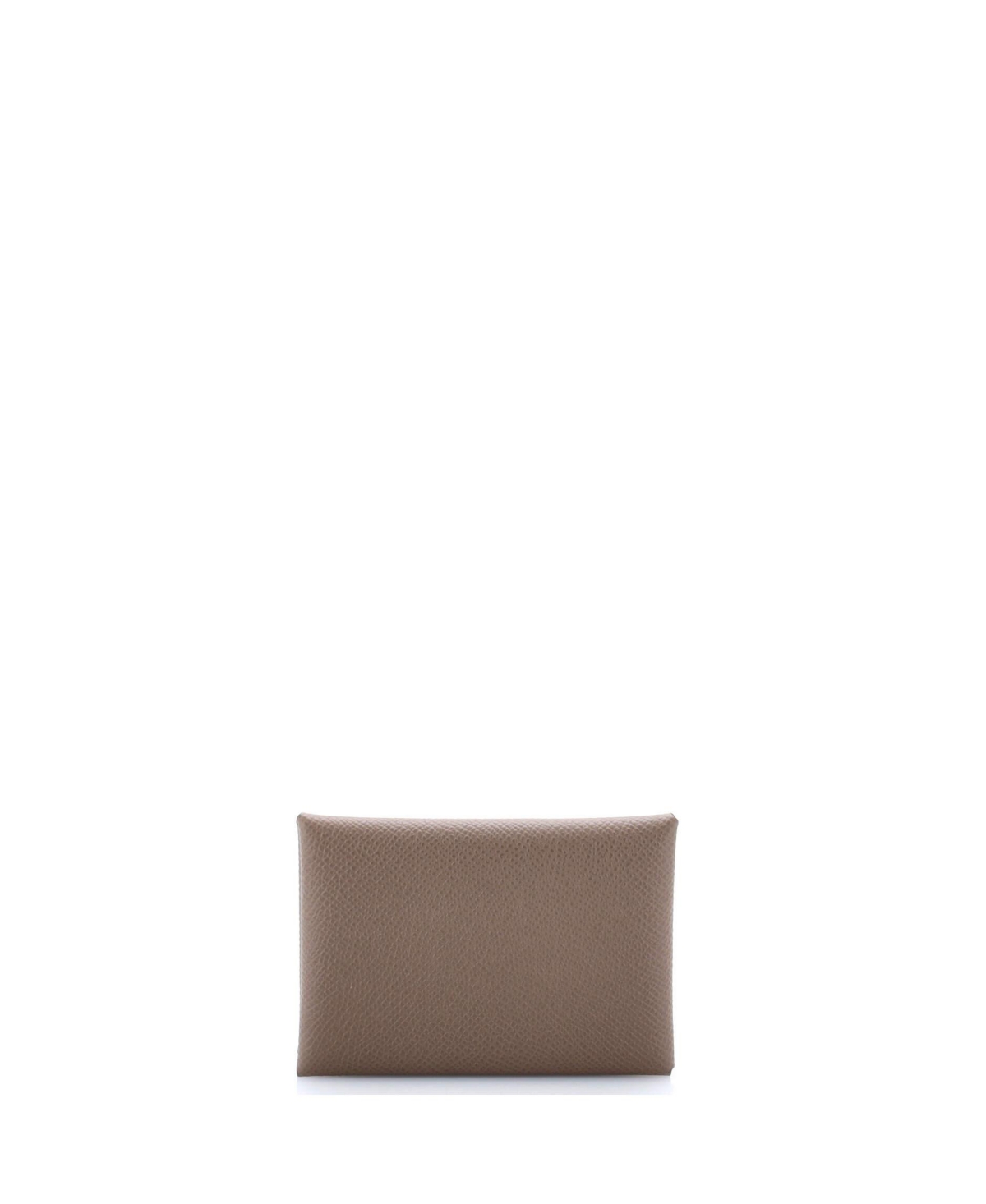 Click here for Pre-Owned Hermes Calvi Duo Card Holder Epsom - Bei... prices