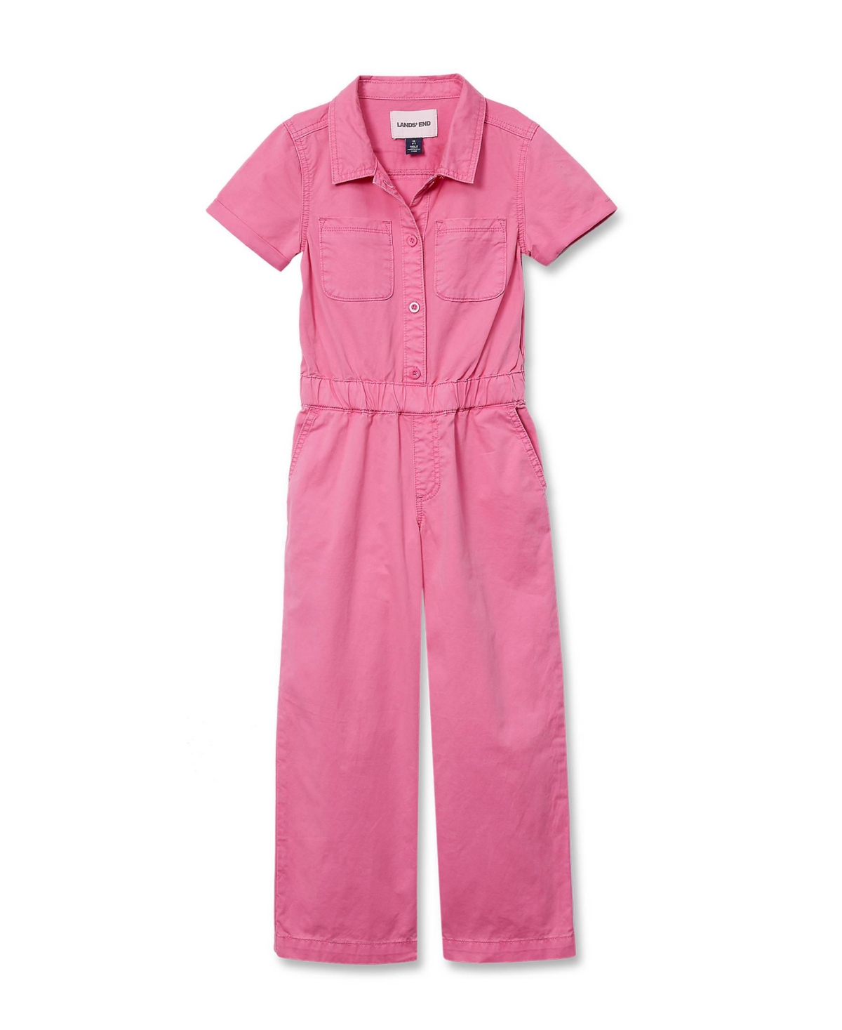 Click here for Lands End Girls Lightweight Denim Jumpsuit - Neon... prices