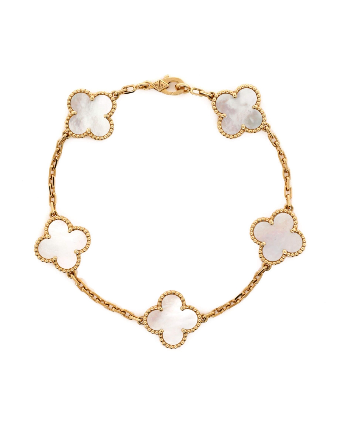 Click here for Pre-Owned Van Cleef & Arpels Vintage Alhambra 5 Mo... prices