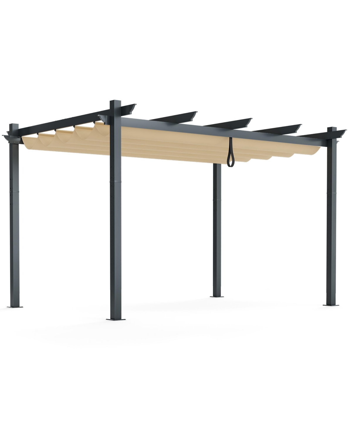 Click here for Gymax 10 x 13ft Outdoor Aluminum Retractable Pergo... prices