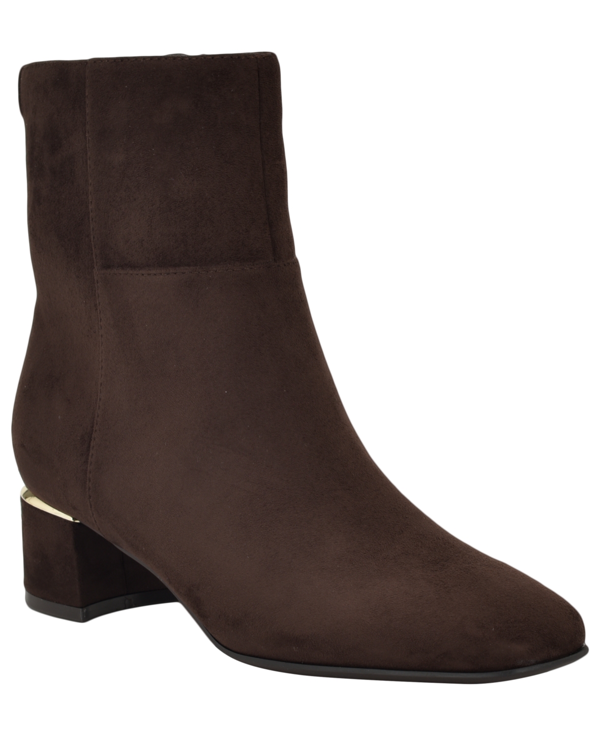 Click here for Calvin Klein Womens Parry Block Heel Ankle Booties... prices