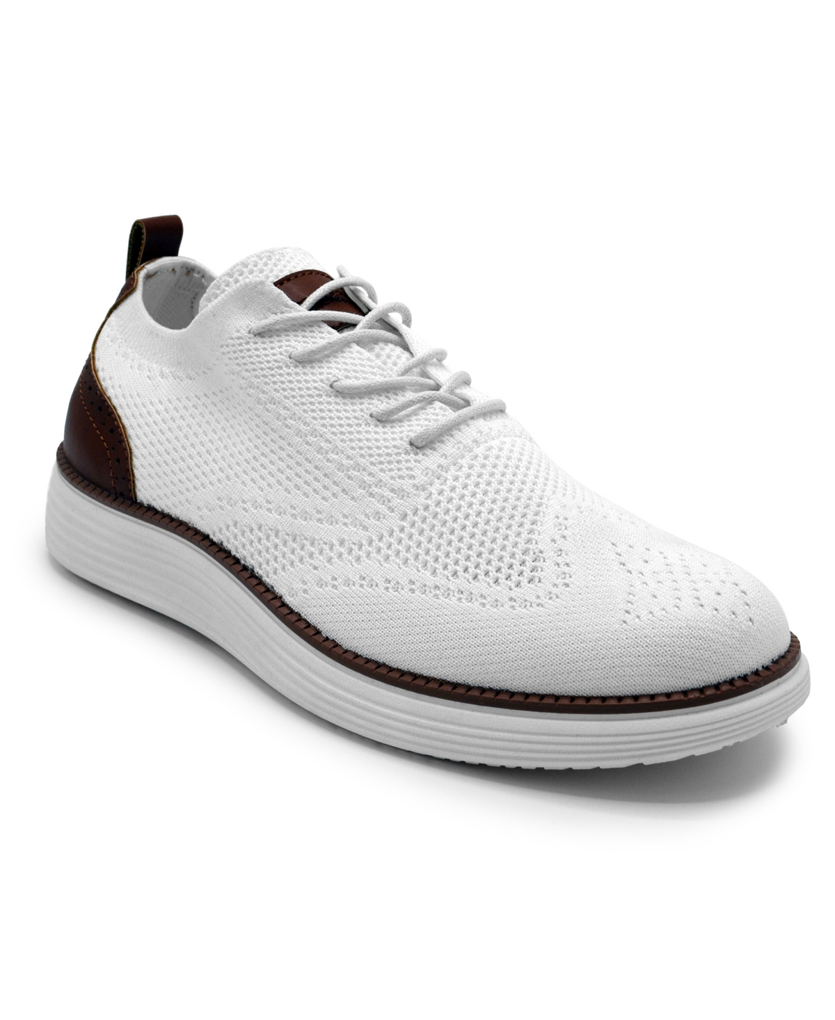 Click here for Akademiks Mens Olney Wingtip Knit Oxford Shoes - W... prices