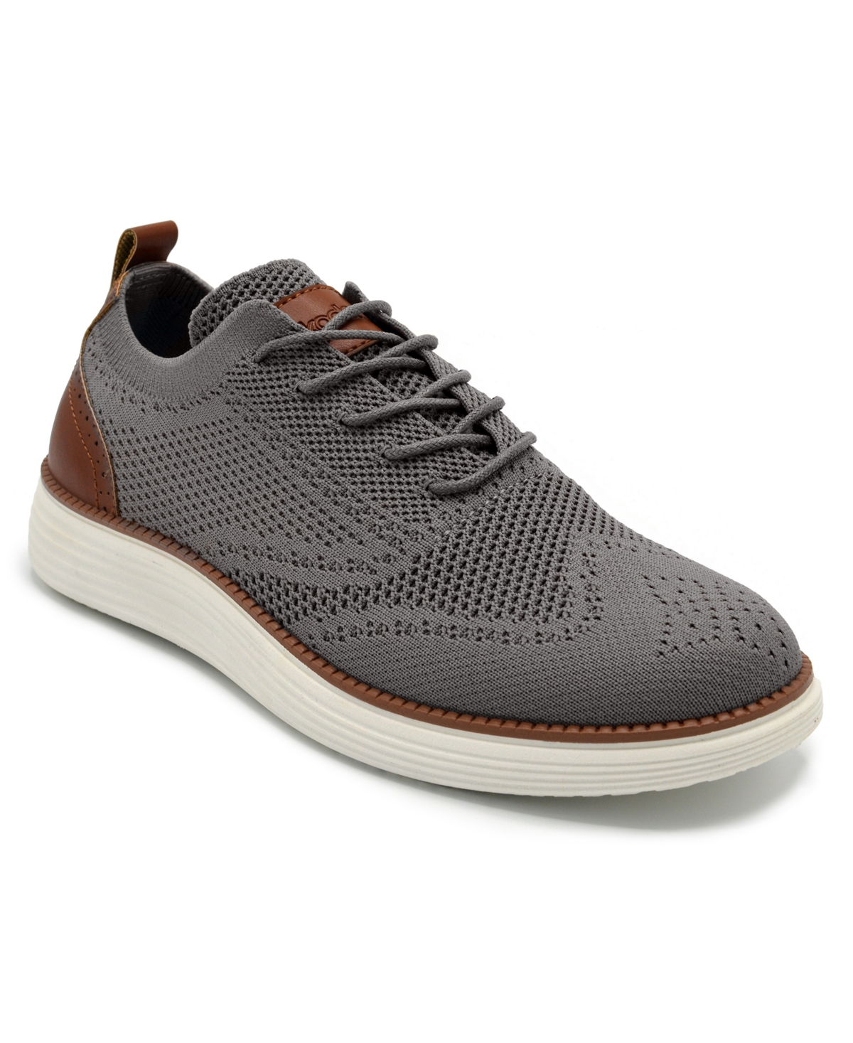 Click here for Akademiks Mens Olney Wingtip Knit Oxford Shoes - G... prices