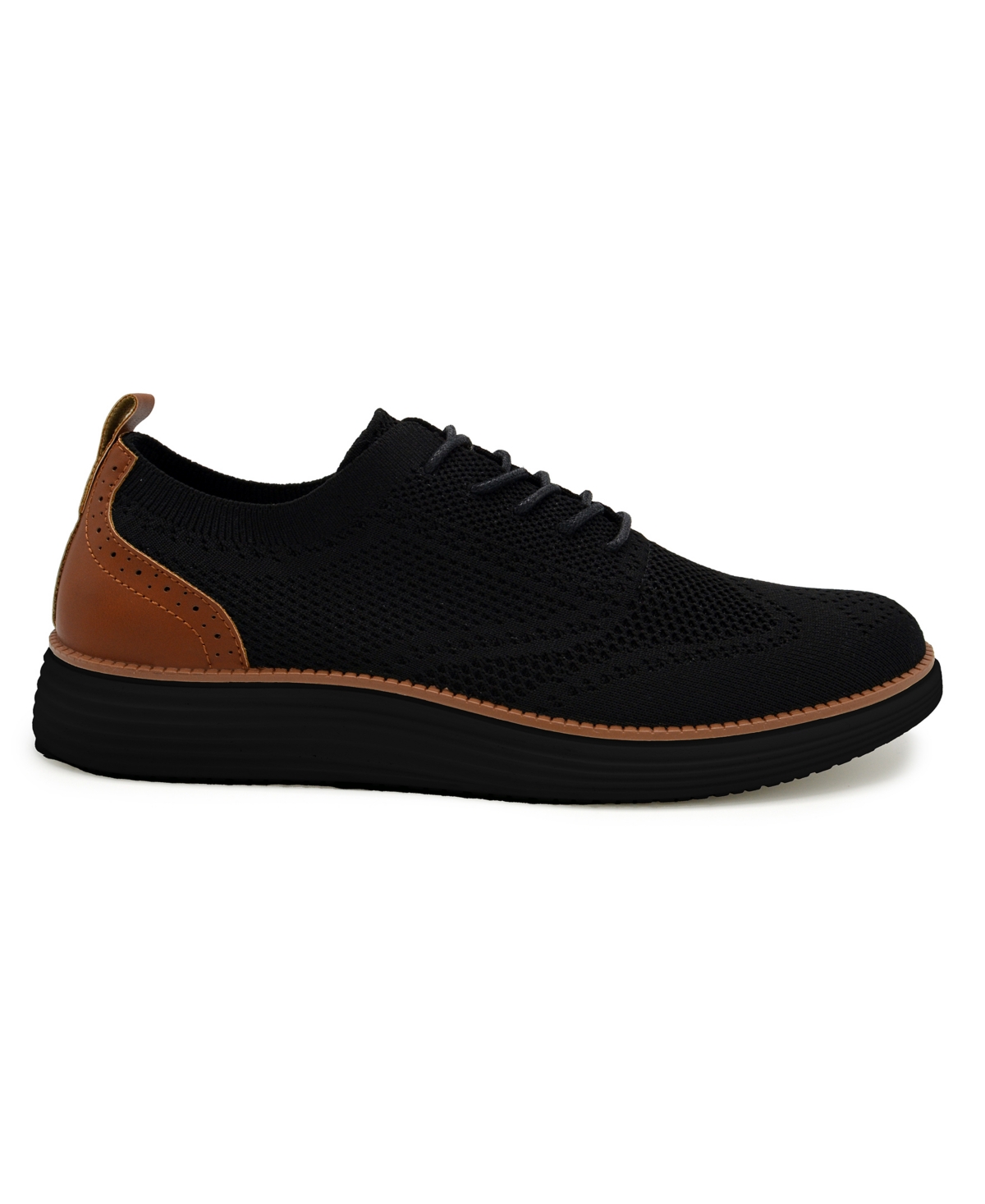 Click here for Akademiks Mens Olney Wingtip Knit Oxford Shoes - B... prices