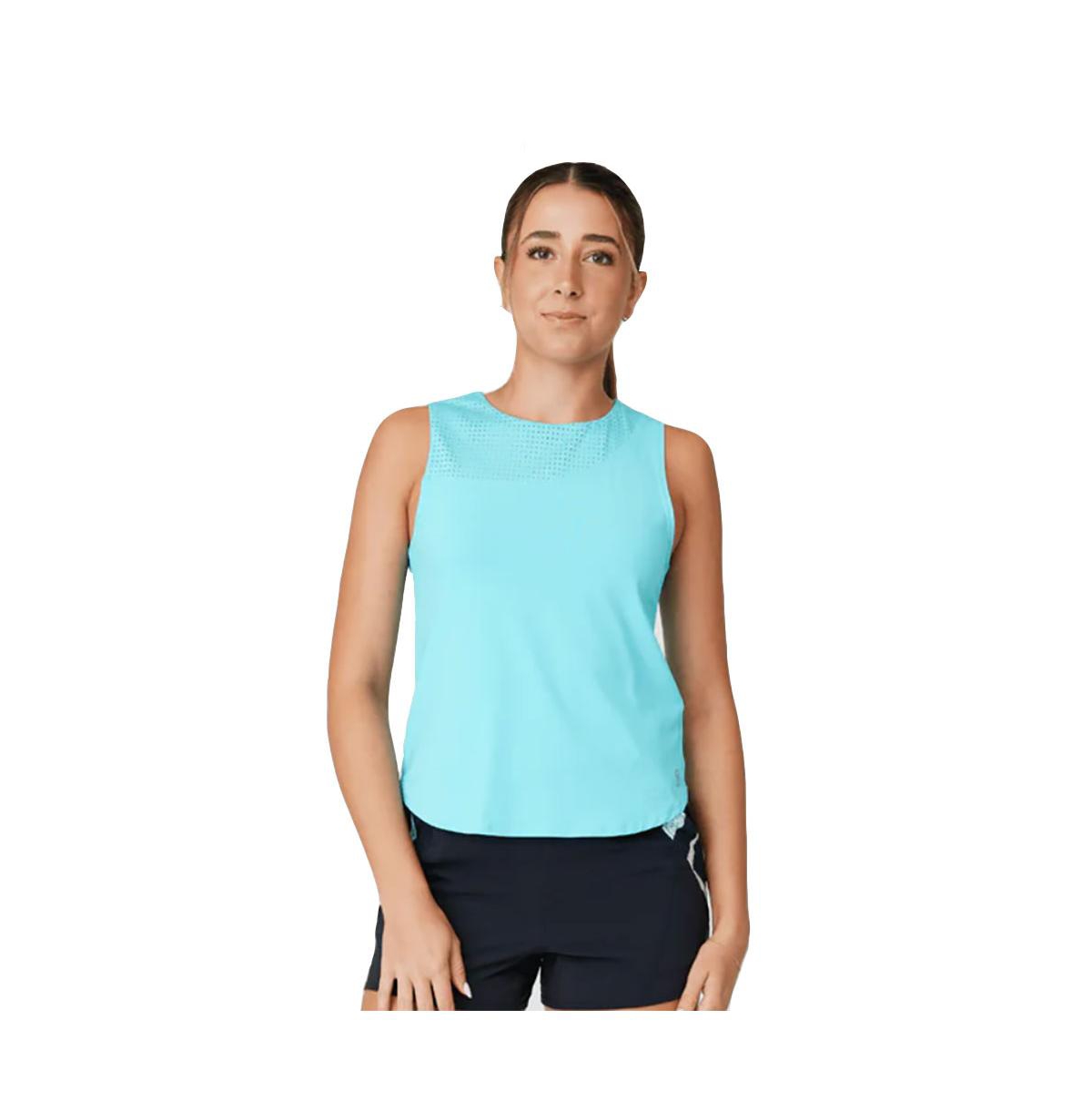 Click here for Sofibella Isla Bonita Womens Tennis Tank - Air isl... prices
