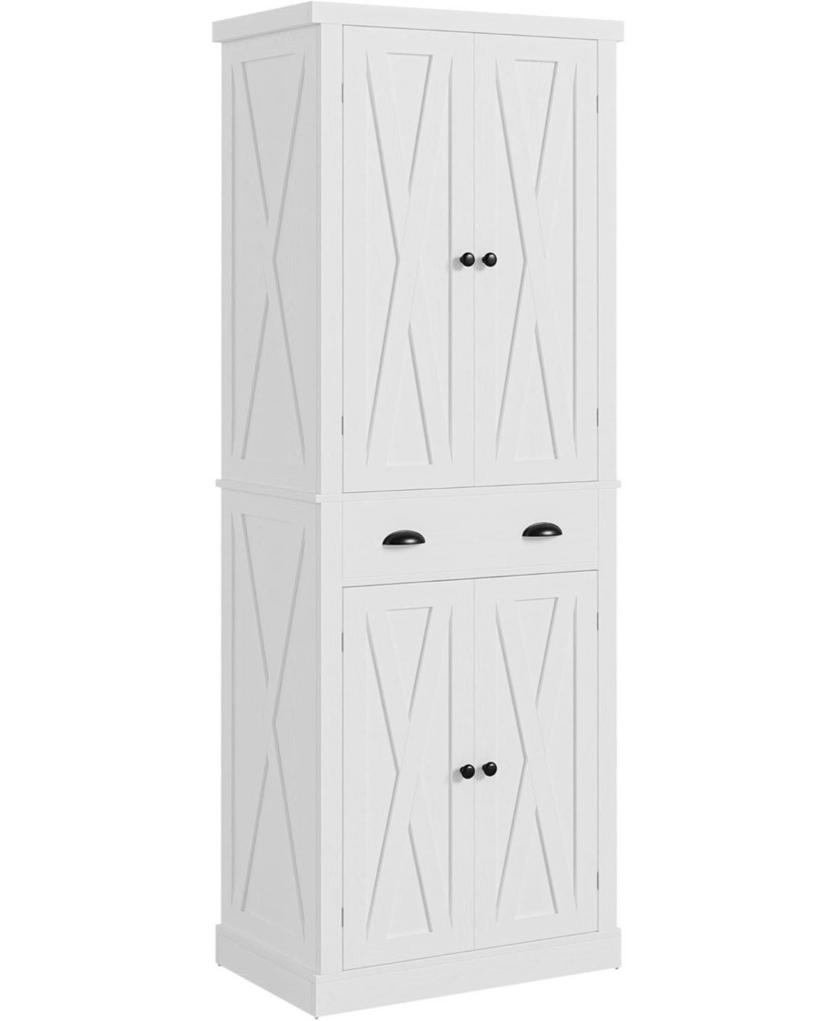 Click here for Ironck Kitchen Pantry with Barn Doors  Drawer  4 A... prices