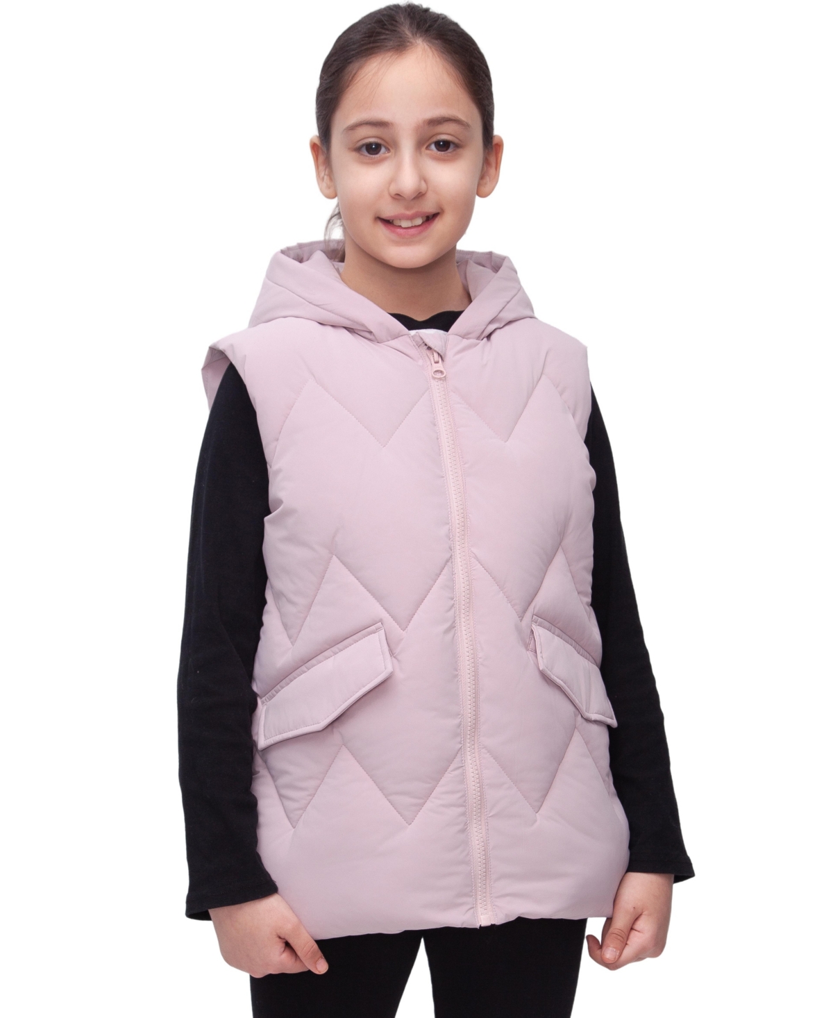 Click here for Rokka&Rolla Girls Midweight Puffer Vest - Pink prices