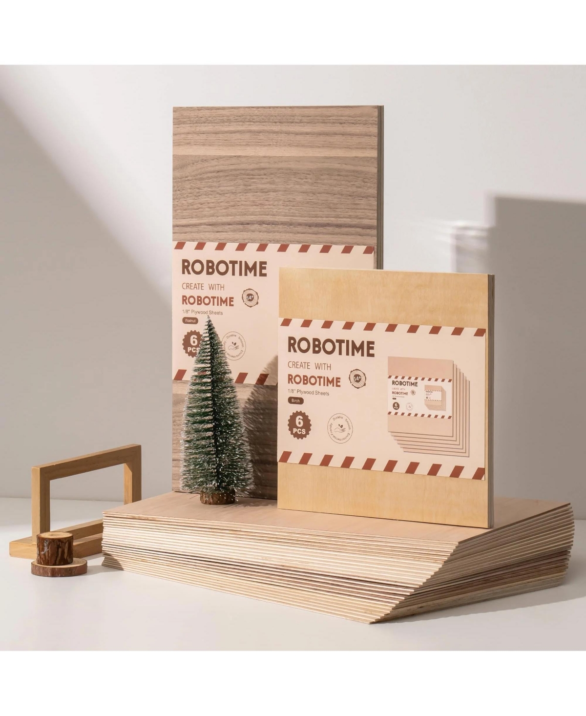 Click here for Robotime 3D Puzzles 3mm Walnut Plywood Crafting Wo... prices