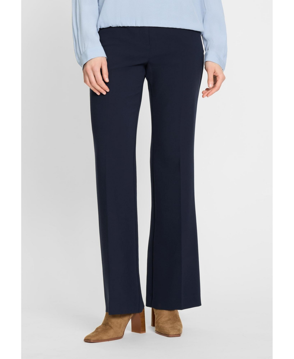 Click here for Olsen Mona Fit Bootcut Leg Trouser - Ink blue prices