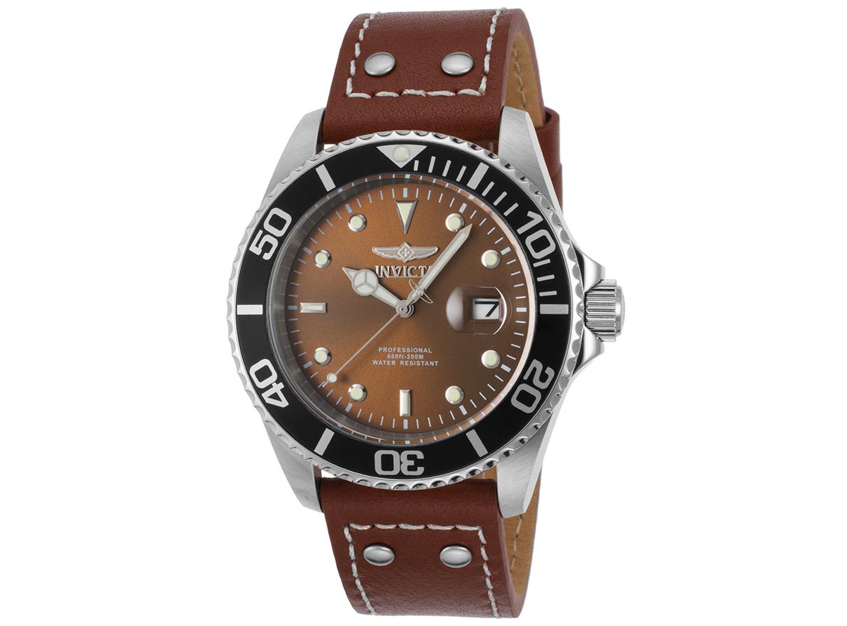 Click here for Invicta Mens 22070 Pro Diver Quartz 3 Hand Brown D... prices