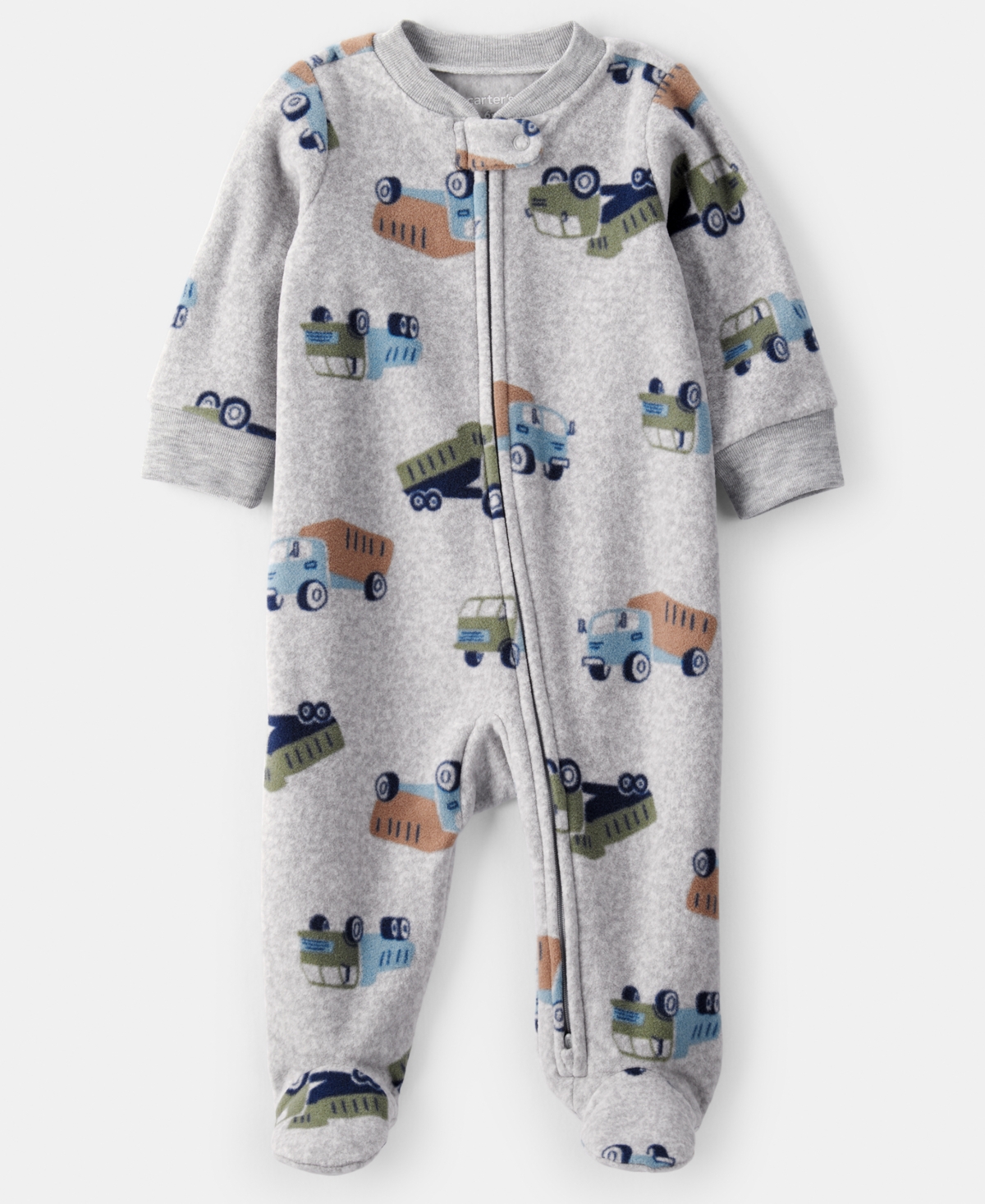 Click here for Carters Baby Boys Construction Truck Zip-Up Sleep... prices