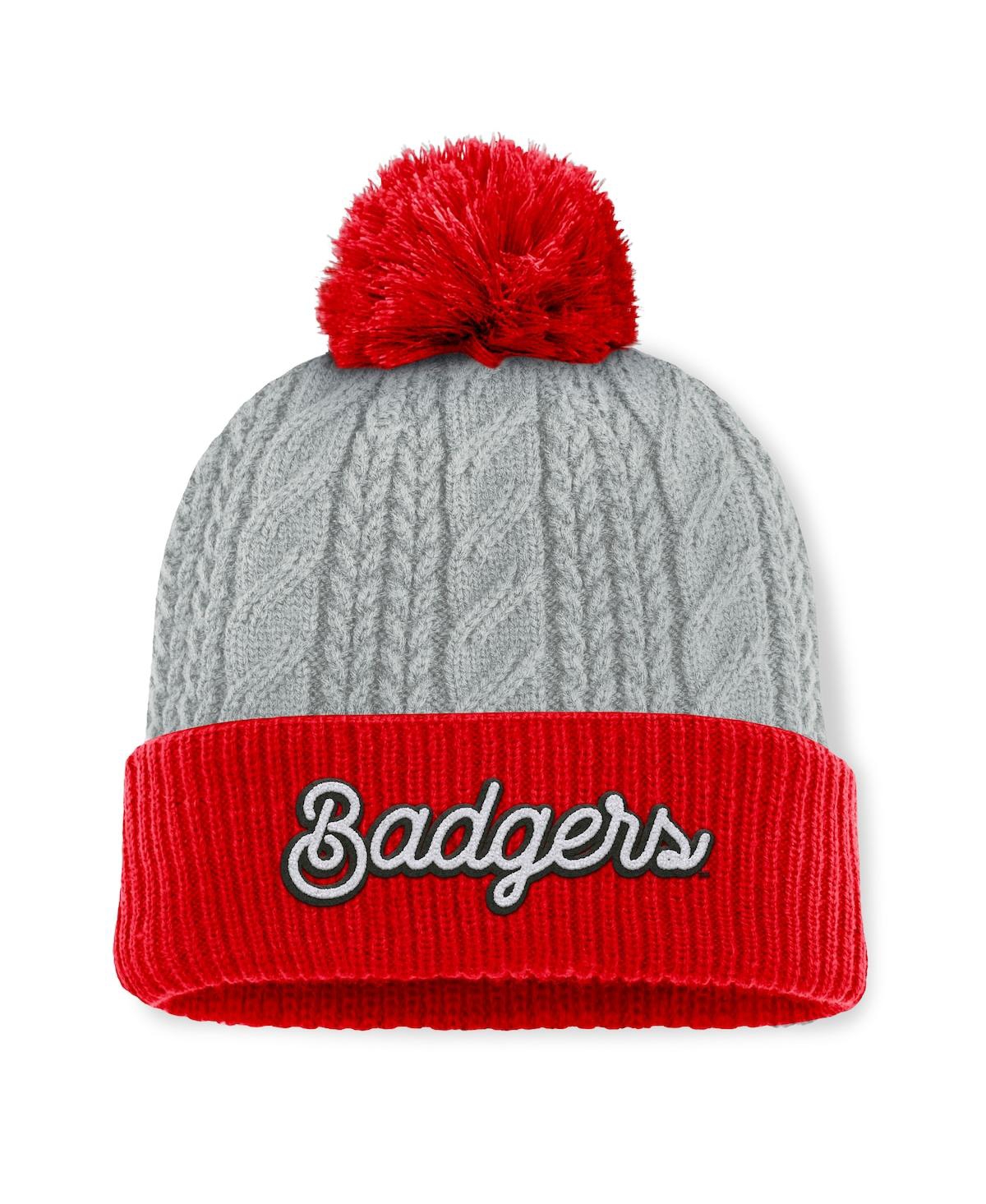 Click here for Top of the World Womens Gray/Red Wisconsin Badgers... prices