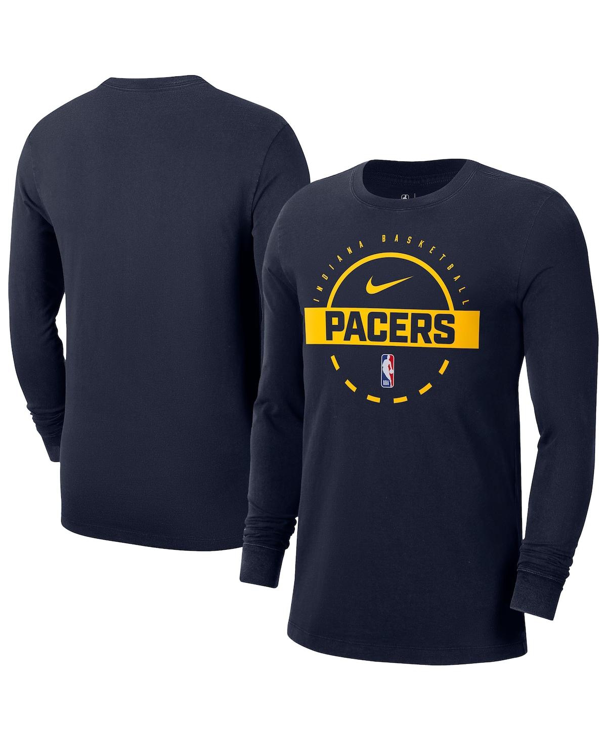 Click here for Nike Mens Navy Indiana Pacers Authentic Long Sleev... prices