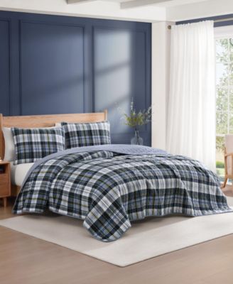 Click here for Tommy Hilfiger Bleecker Plaid Cotton Reversible Qu... prices