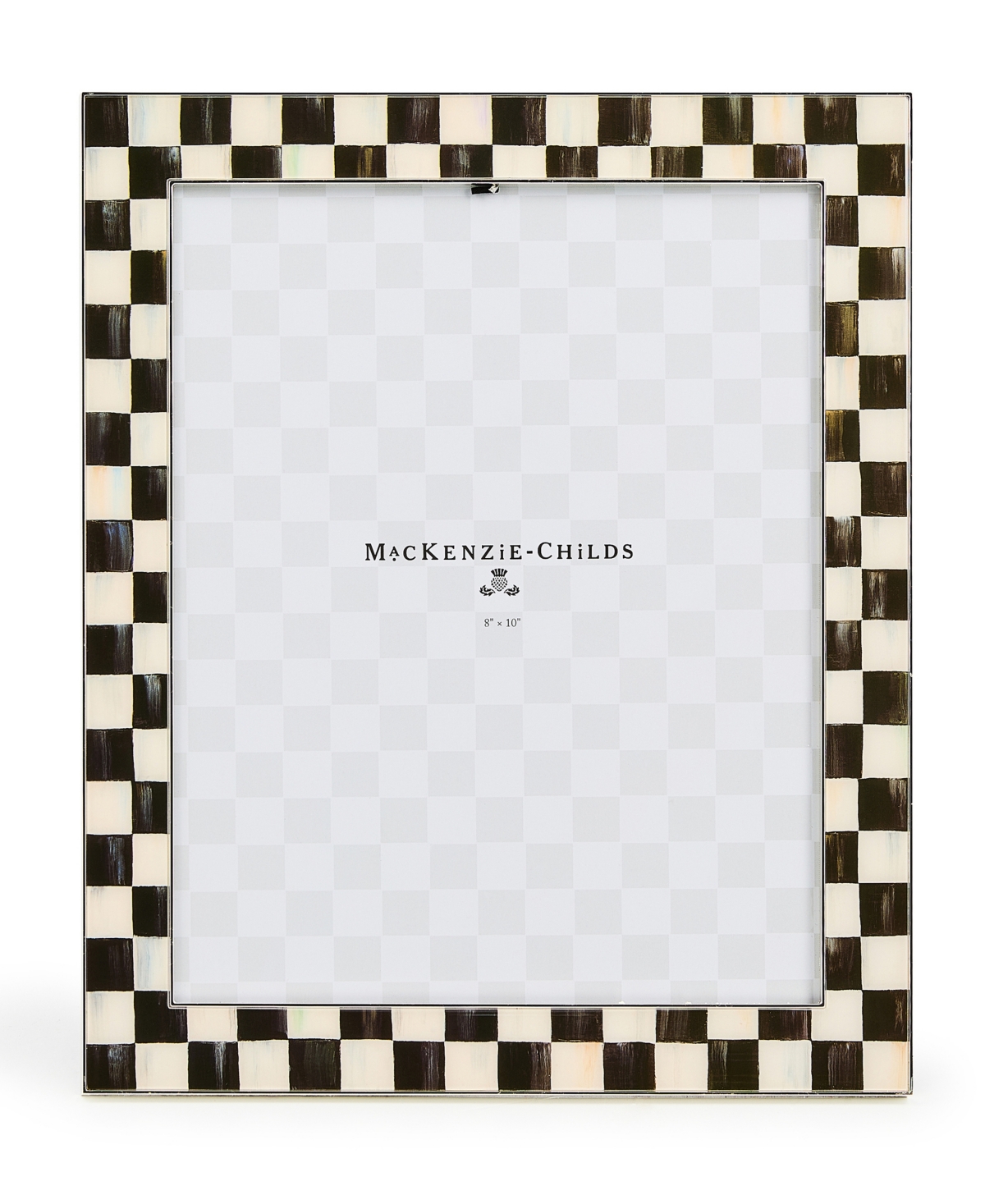 Click here for MacKenzie-Childs Courtly Check Silver Plated Frame... prices