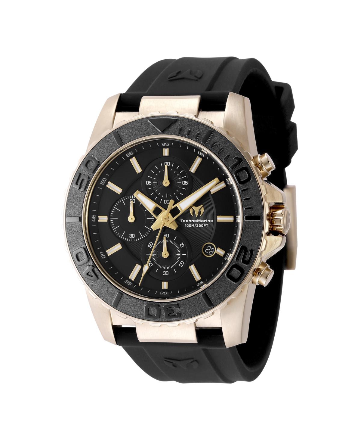 Click here for Technomarine Mens Tm-725003 Sea Quartz Black Dial... prices