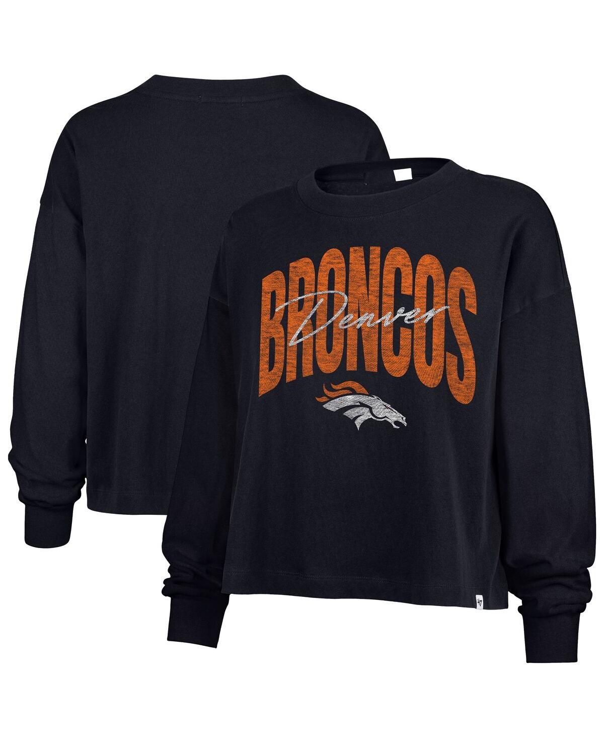Click here for 47 Brand Womens Navy Denver Broncos Muse Sydney Lo... prices