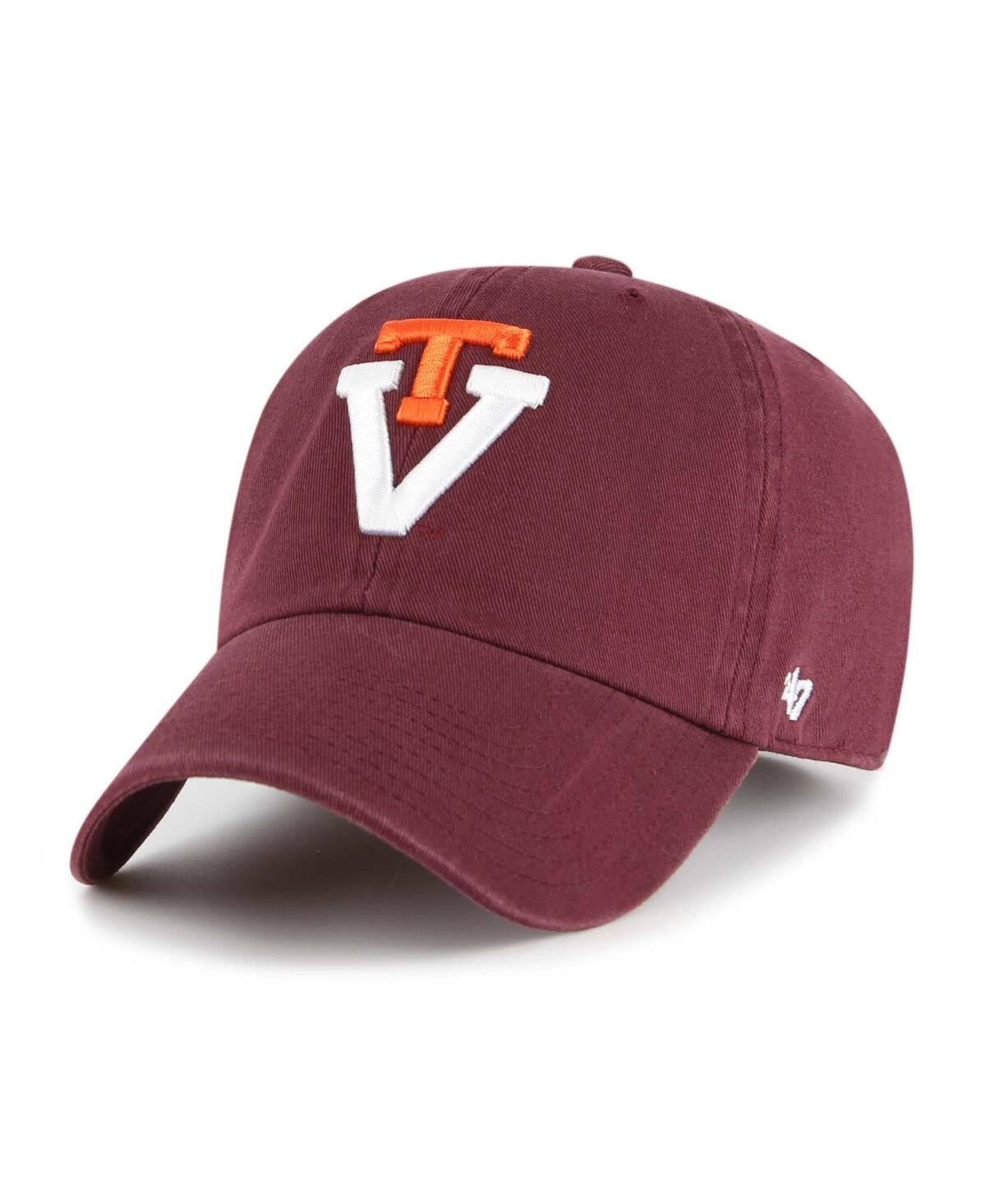 Click here for 47 Brand Mens Maroon Virginia Tech Hokies Vault Cl... prices