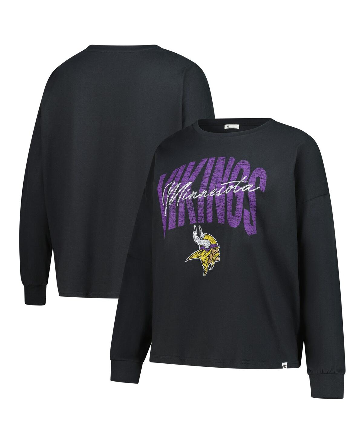 Click here for 47 Brand Womens Black Minnesota Vikings Plus Size... prices
