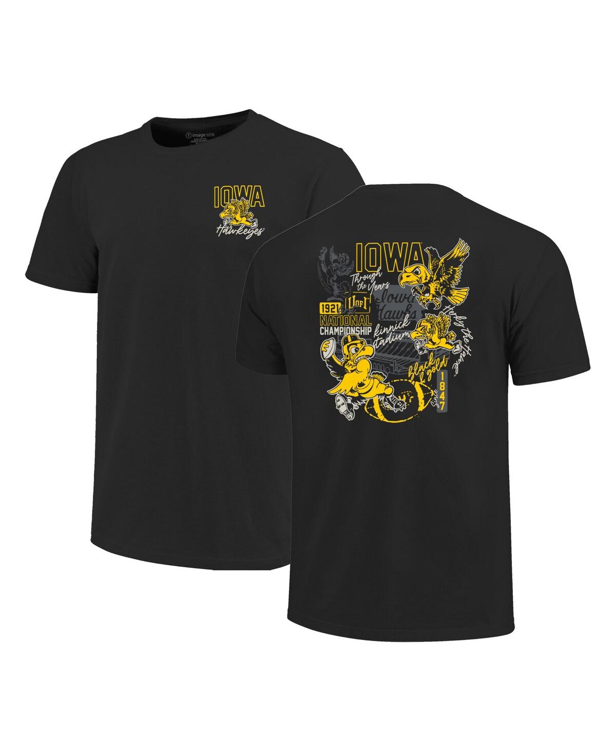 Click here for Image One Mens Black Iowa Hawkeyes Big Tall Vintag... prices