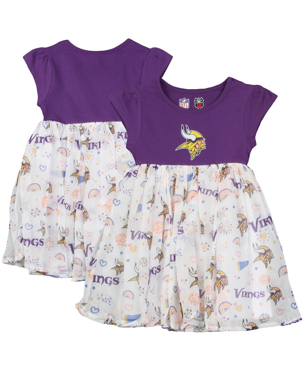 Click here for Wes & Willy Girls Toddler Purple Minnesota Vikings... prices